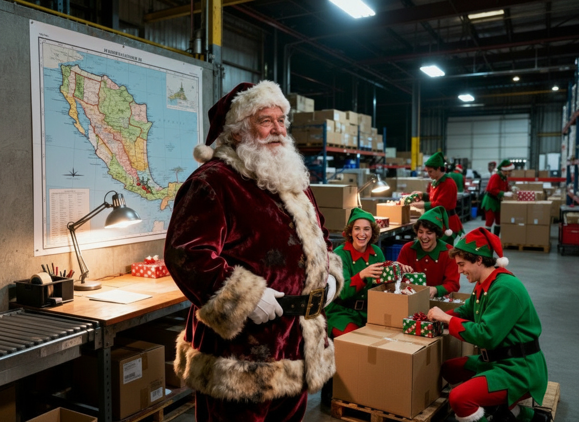 ¿Cómo operaría Santa Claus la logística de Navidad en México? - O'DONNELL